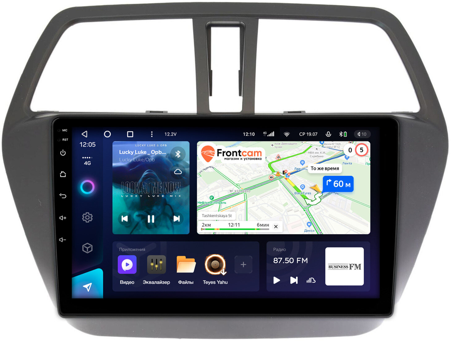 Штатная магнитола Teyes CC3 4/64 9" RM-9217 Suzuki SX4 2 2013-2022 Android 10 (4G-SIM, DSP, QLed)