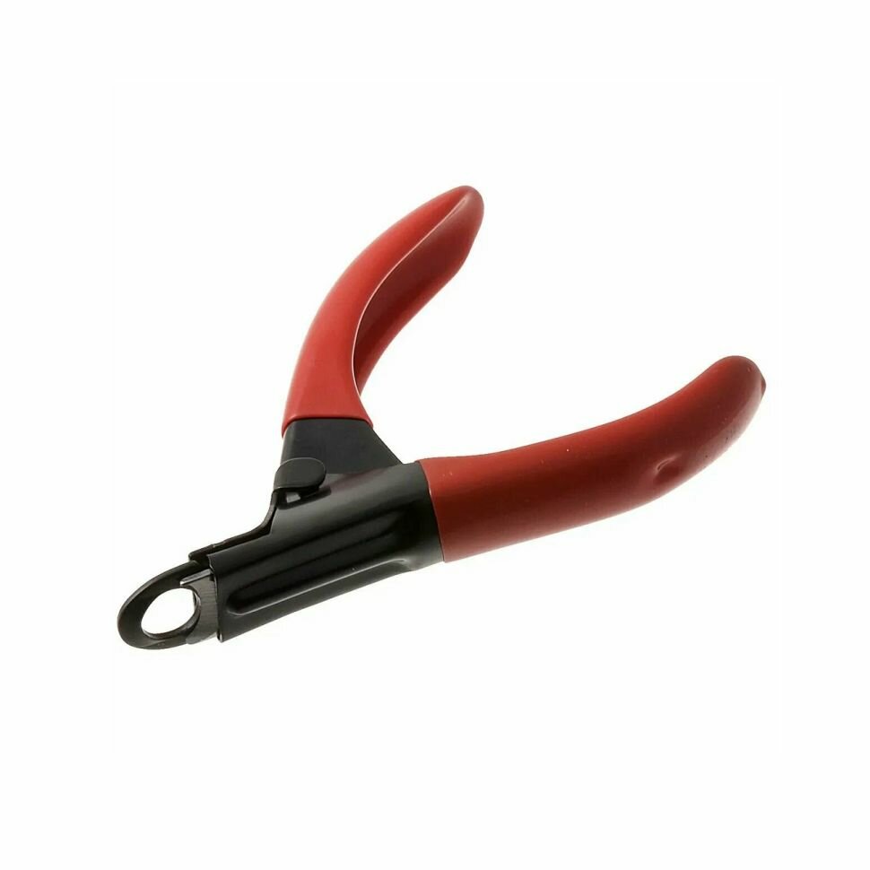 Hello Pet: Когтерез-гильотина, с малым отверстием, черный с цветным покрытием, 17114P