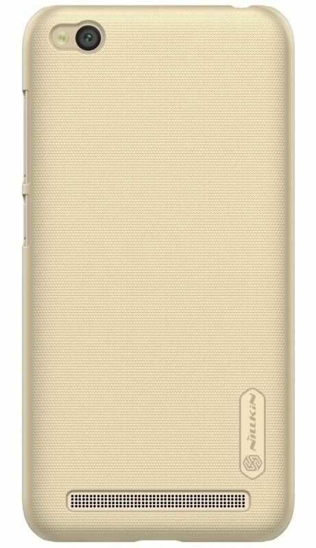Накладка пластиковая Nillkin Frosted Shield для Xiaomi Redmi 5A золотистая