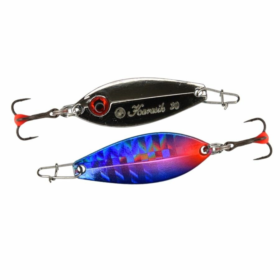 Блесна для зимней рыбалки вертикальная на щуку и судака EcoPro Karasik, 30 мм 3 гр PPH