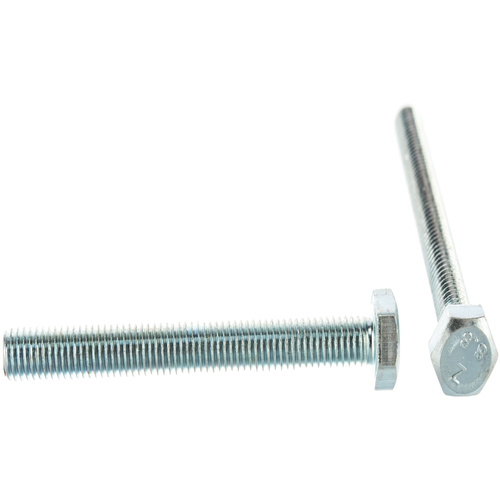 Болт ГОСТ 7798-70 М10х75 шестигранная голова полная резьба класс прочности 8.8 покрытие цинк | код A02001007533105 | РФ ( упак.5кг)