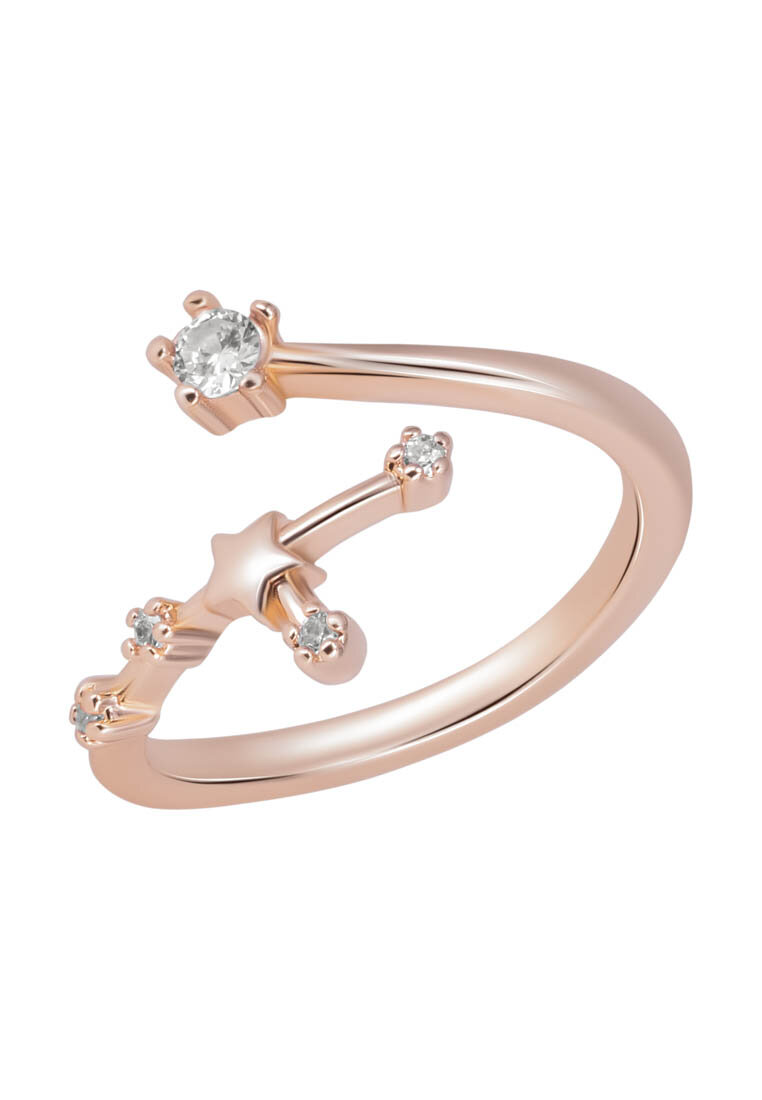 Кольцо помолвочное, фианит