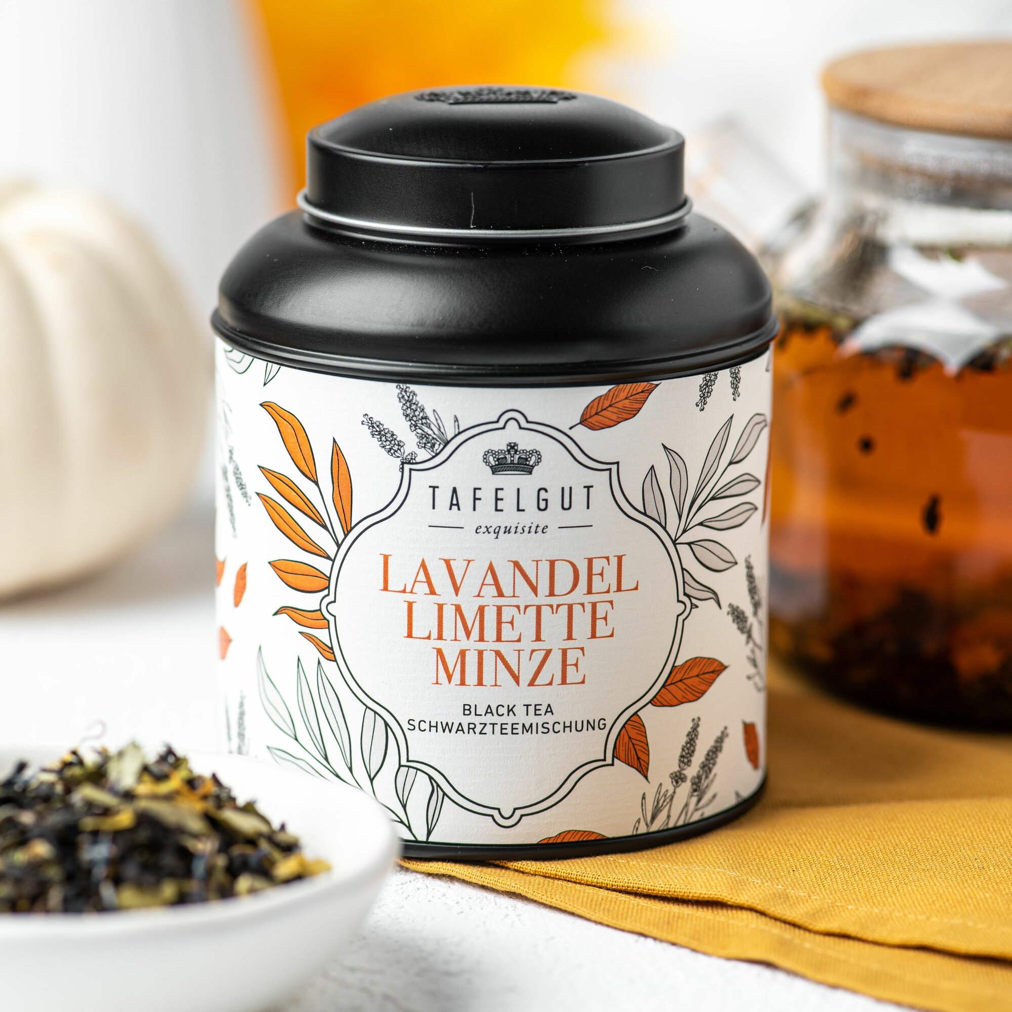 Чай черный "Lavandel limette minze"