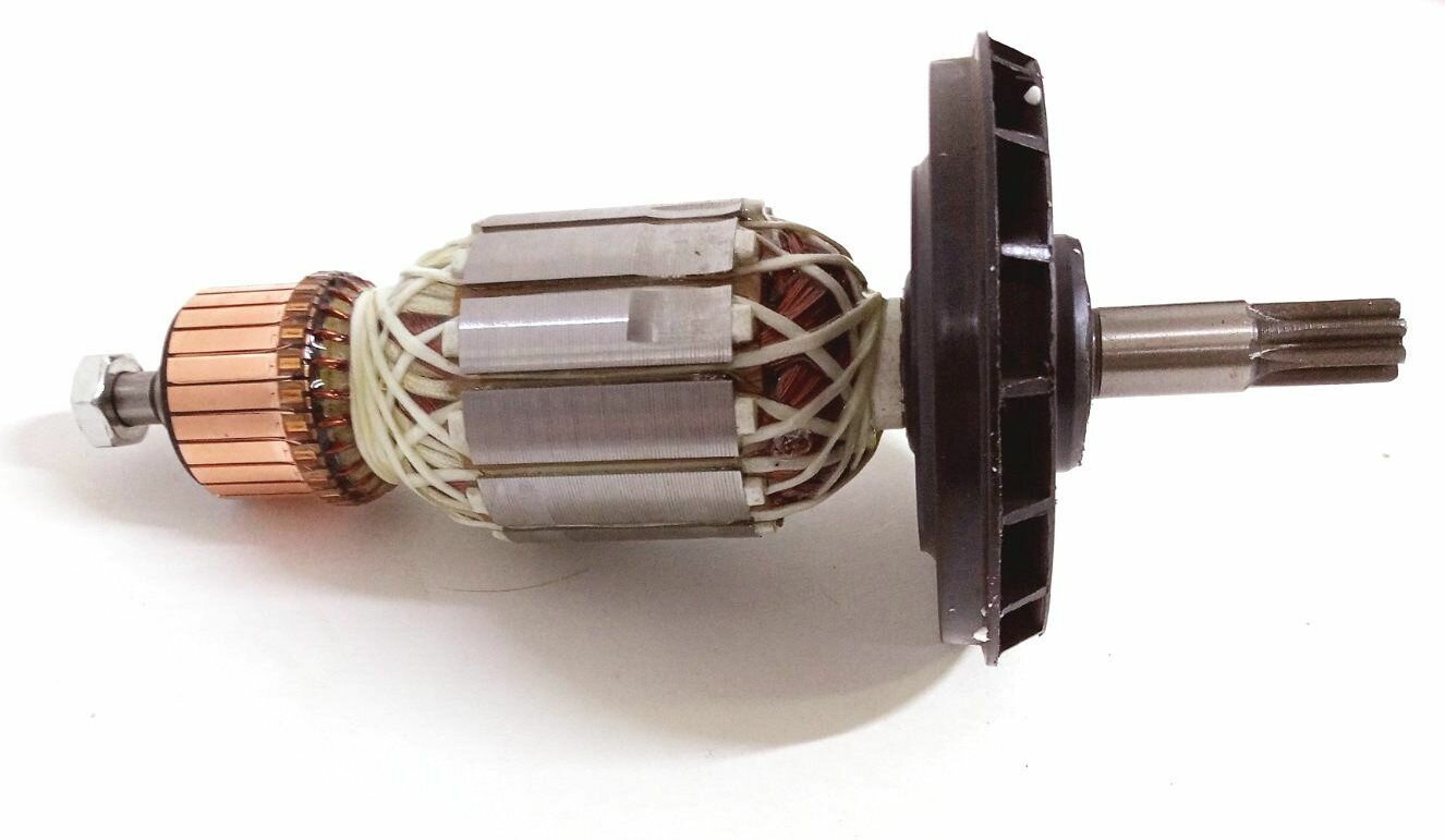 Ротор / якорь Bosch GBH5-40DE, GBH5, GSH5 для перфоратора / отбойного молотка Доп. бронировка (1614011098)