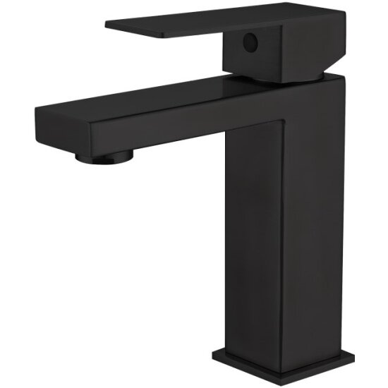 Смеситель для раковины Haiba HB10803-7, нержавеющая сталь, черный