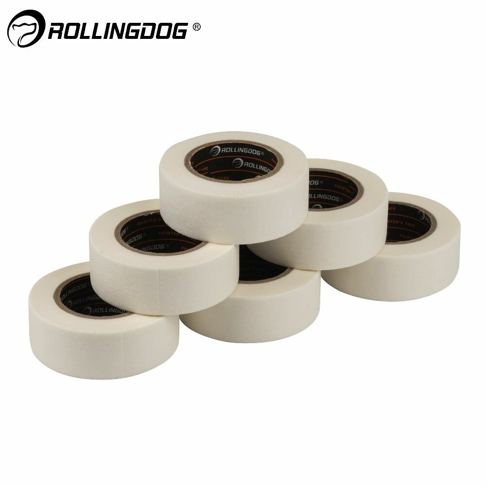 Малярная лента Rollingdog 24мм x 18м (набор 6 шт.), арт.80846