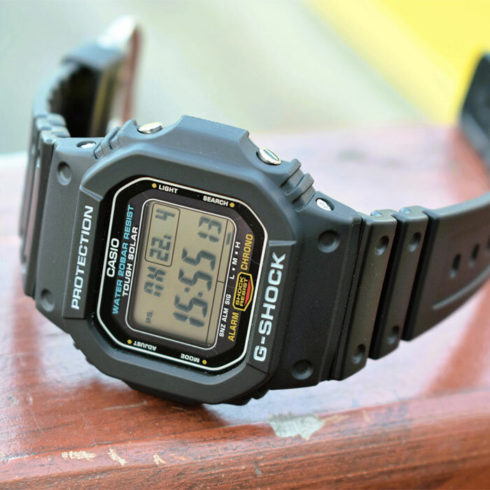 Наручные часы CASIO G-Shock, серый, черный — фото 1
