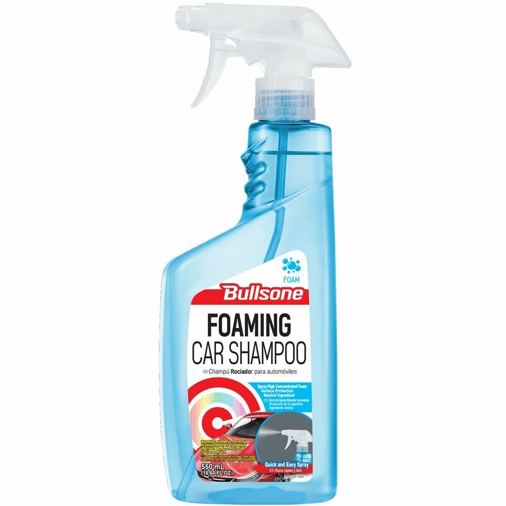 Шампунь автомобильный готовый пенный для ручной мойки 550 мл BULLSONE, Корея