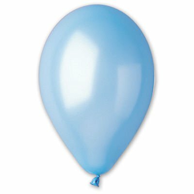 Шар латексный ненадутый И 12"/35 Металлик Light Blue 30 см (100 в уп)