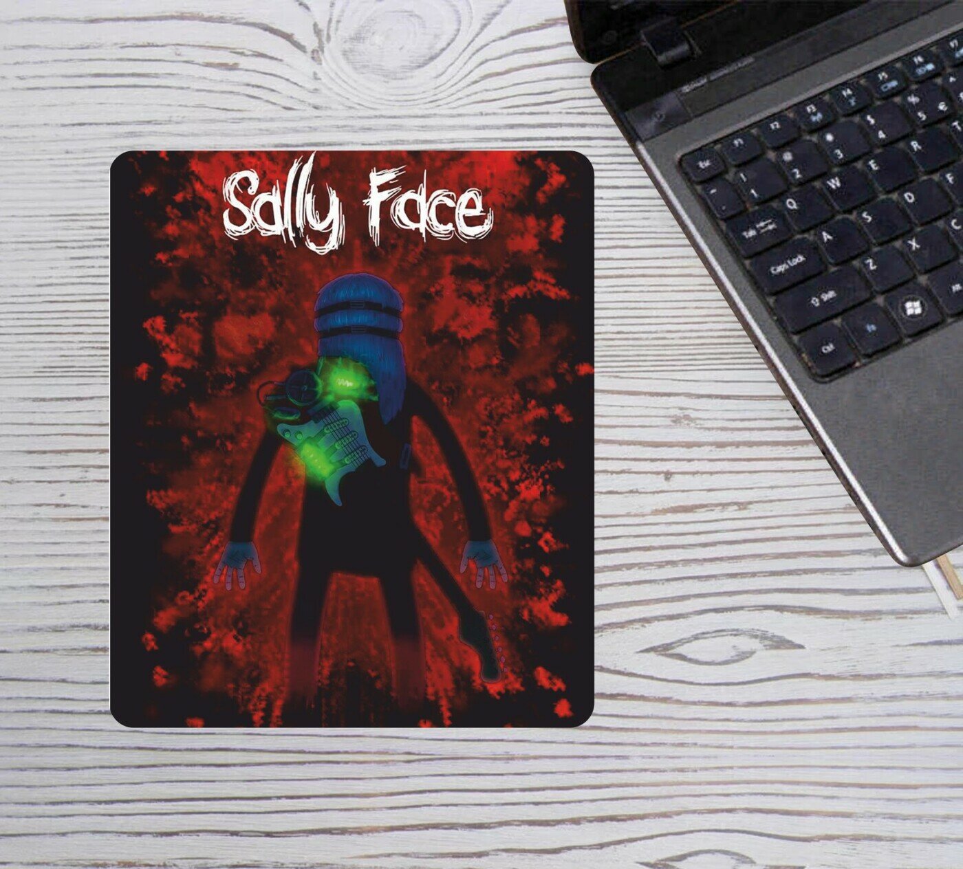 Коврик для мыши GOODbrelok с принтом "Салли Фейс, Sally Face" - 1