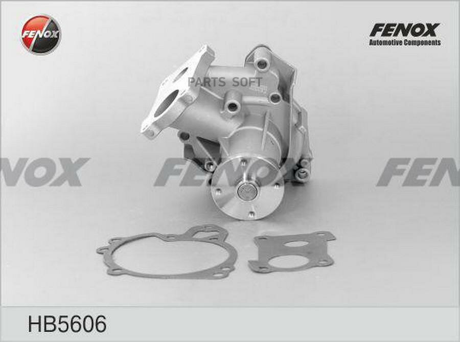 HB5606 FENOX Насос водяной HYUNDAI PORTER/H-100/GALLOPER/STAREX/MITSUBISHI PAJERO 2.5TD 92-