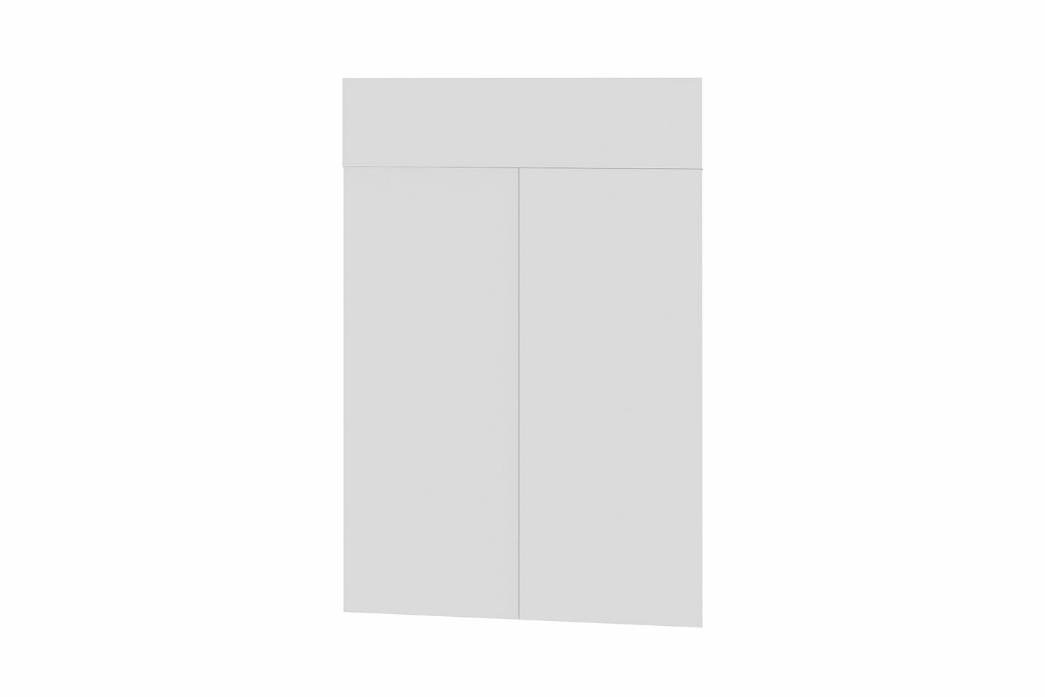 Фасад Hoff Оскар, 74,6х106,6х1,6, цвет белый фасадный