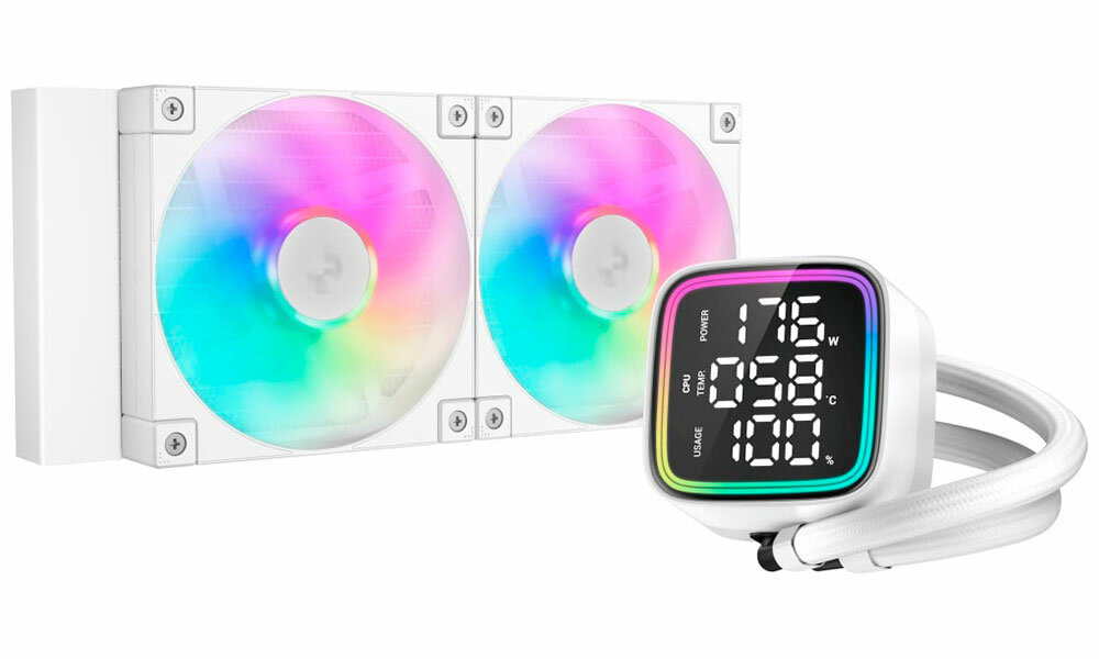 СЖО для процессоров Deepcool LD240 ARGB (R-LD240-WHDMMN-G-1)