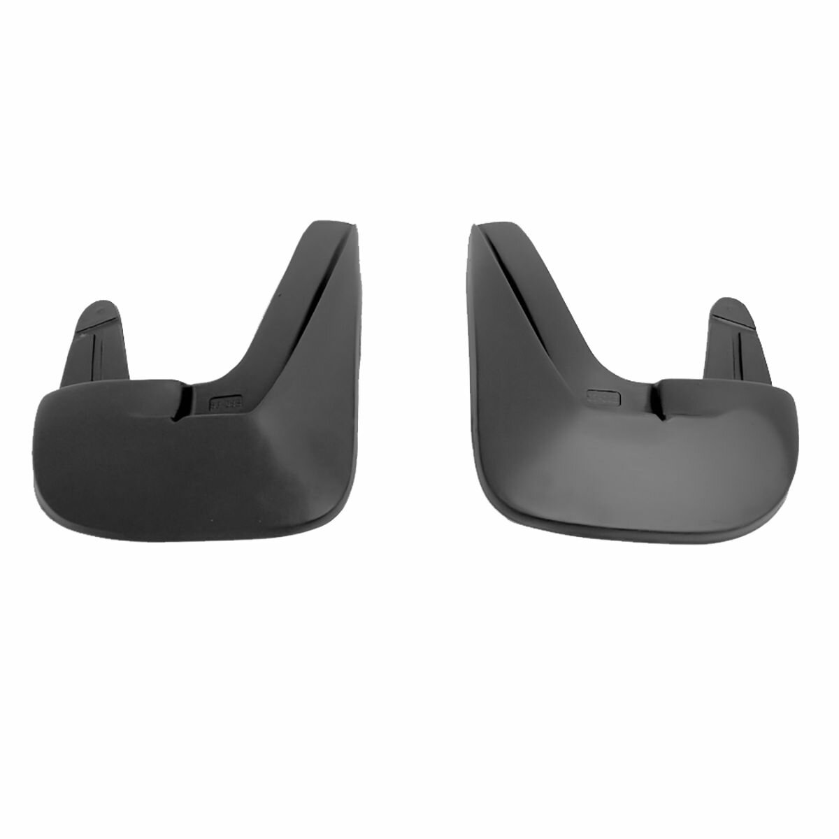 Брызговики Norplast для Opel Astra в кузове H седан, с локером, Черные, 2007- арт. NPL-Br-63-08B