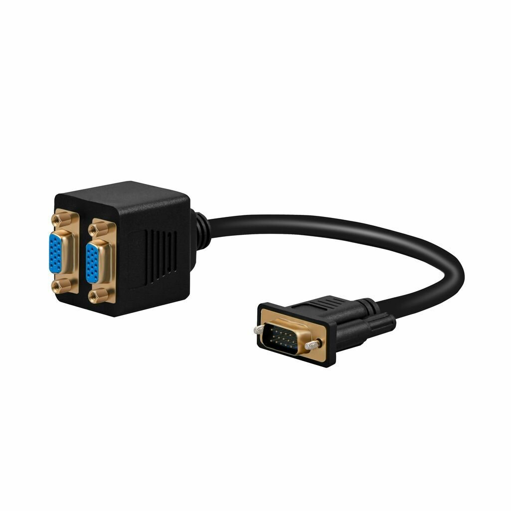 VGA разветвитель на 2 монитора (сплиттер)