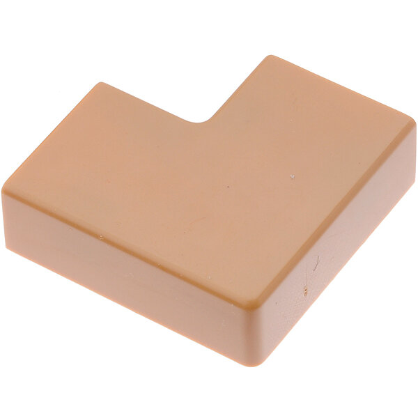 Угол плоский ПВР-20х10-К коричневый (Рувинил) (11 шт. в комплекте)