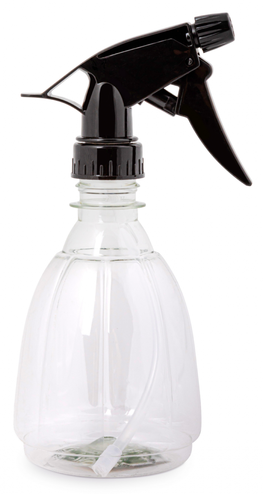 Опрыскиватель Альтернатива Пшик с колбой эргономичной формы, пластик, прозрачный, 0.35л / распылитель для комнатных растений / пульверизатор для сада и огорода