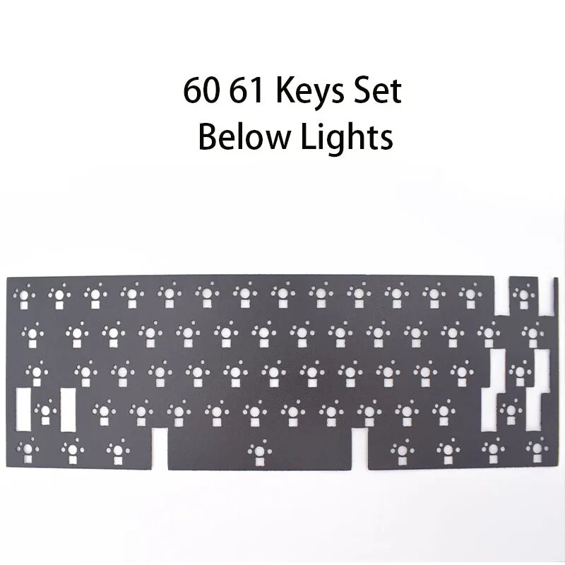 Механическая клавиатура IXPE PORON Hotswap 61-104 клавиш PORON, 61 Below Light