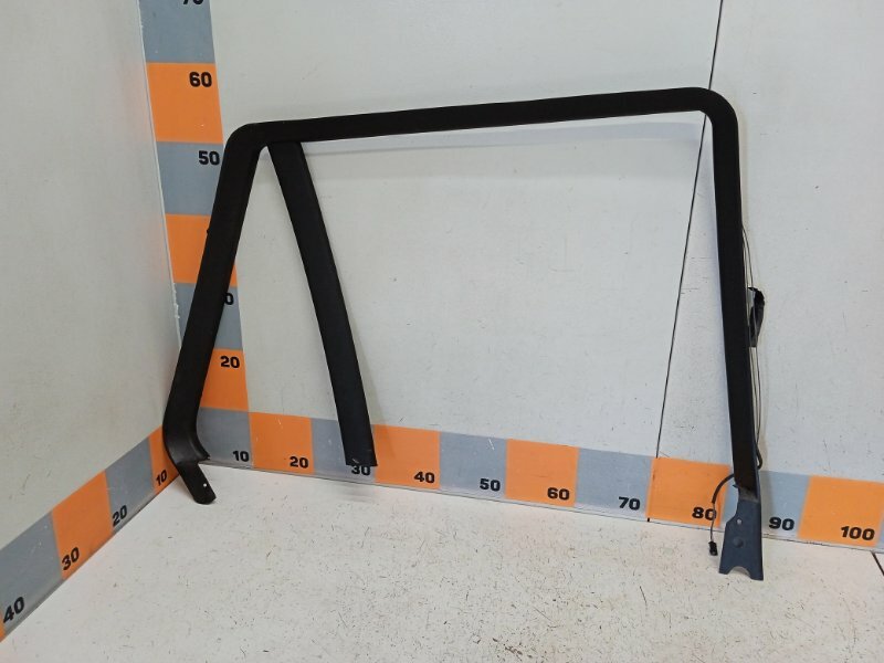 Б/У рамка стекла, БМВ Х5 Е53 Накладка двери BMW X5 2005 E53 Задн. Лев. 248067 BMW арт. 51348402563