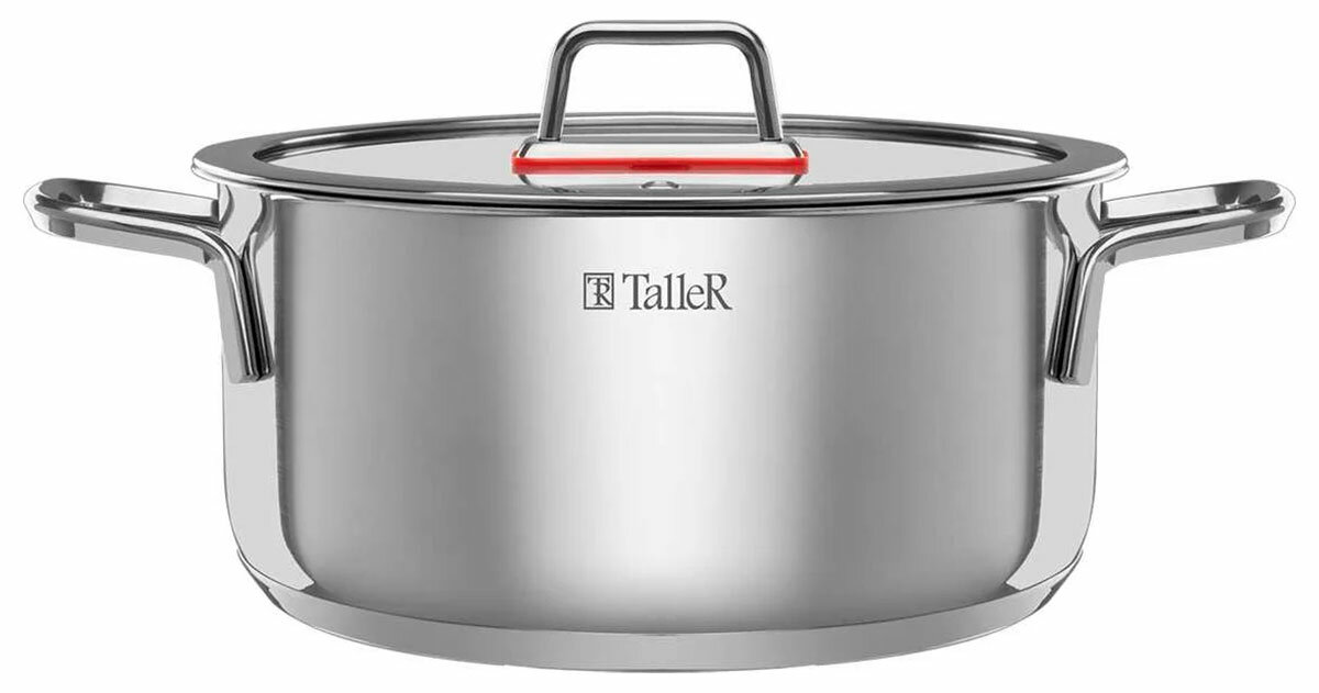 Кастрюля с крышкой TalleR Tendency, 6.8 л (TR-17275)