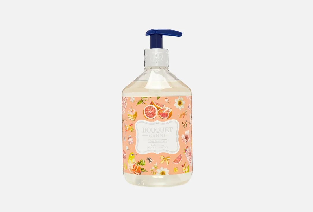 Гель для душа Bouquet Garni "Fragranced Pink Grapefruit", унисекс, 520мл