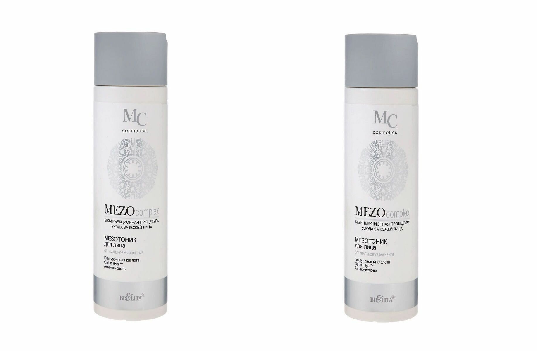 Белита Мезотоник для лица MEZOcomplex, оптимальное увлажнение, 200 мл, 2 шт