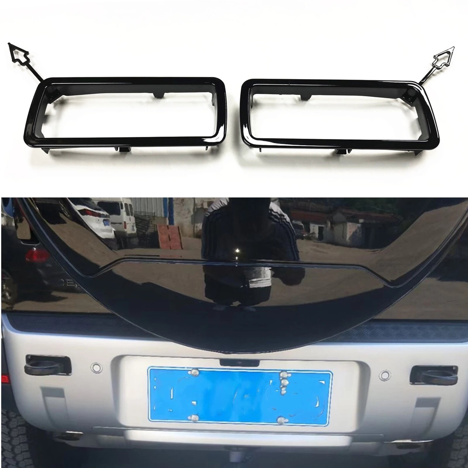 Для Land Rover Defender 90 110 130 2020-2025 задний бампер, прицеп, буксировочный 2x Left-Right