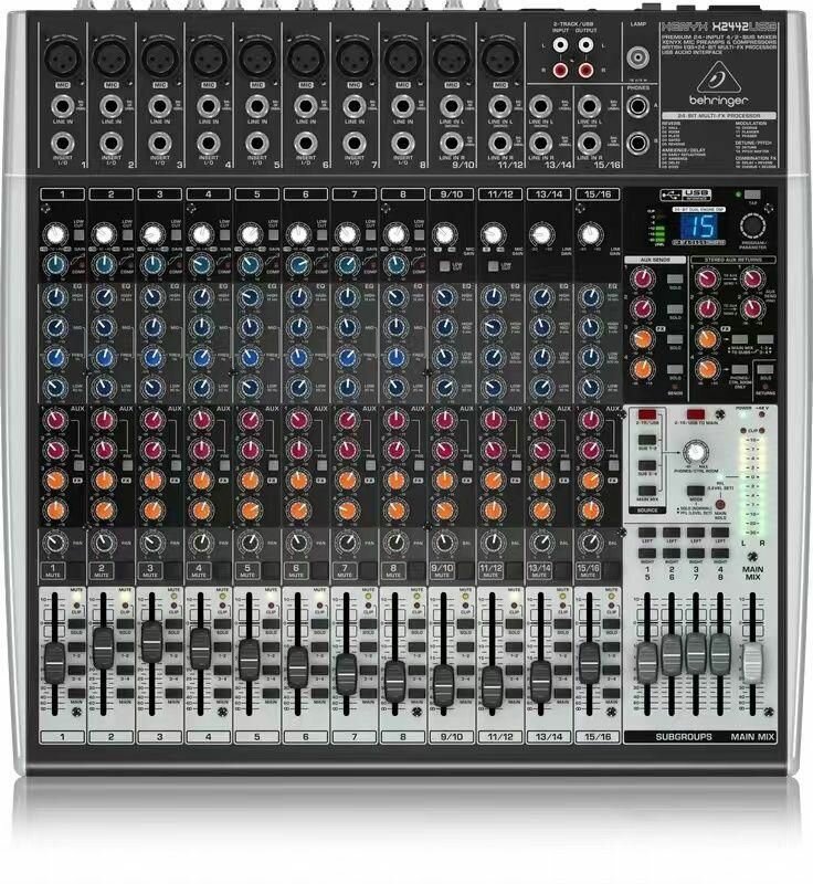 Микшерный пульт аналоговый Behringer Xenyx X2442USB.-nc
