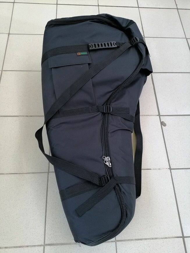 Чехол для переноски и хранения лодочного мотора 5-9.8 л/с 2 такта черный