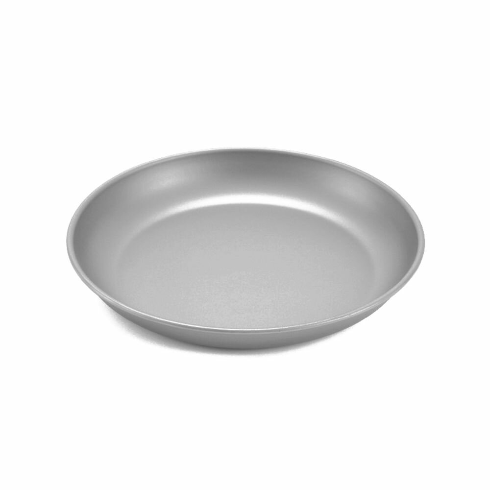 Сверхлегкая титановая тарелка, походная посуда, металлическая тарелка, уличная