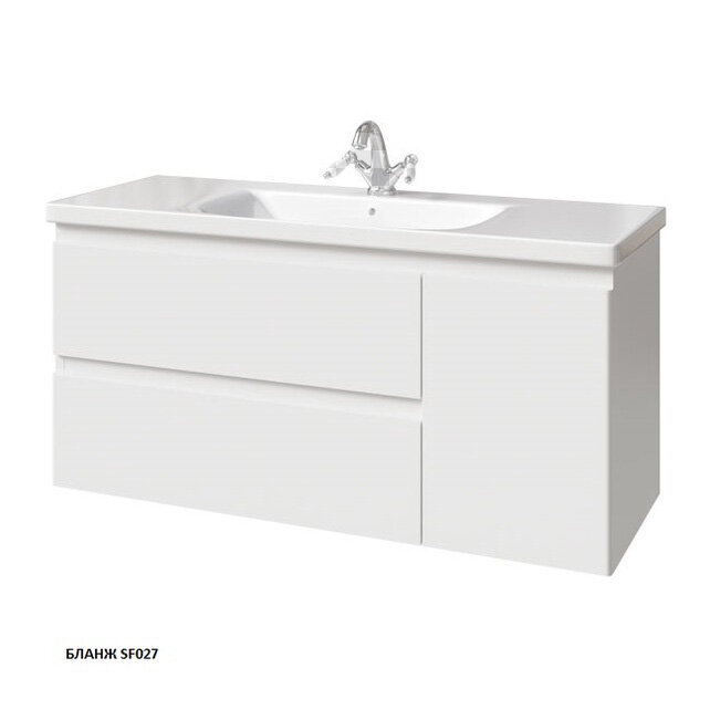 Тумба с раковиной Caprigo Forte 120 36117R-SF027