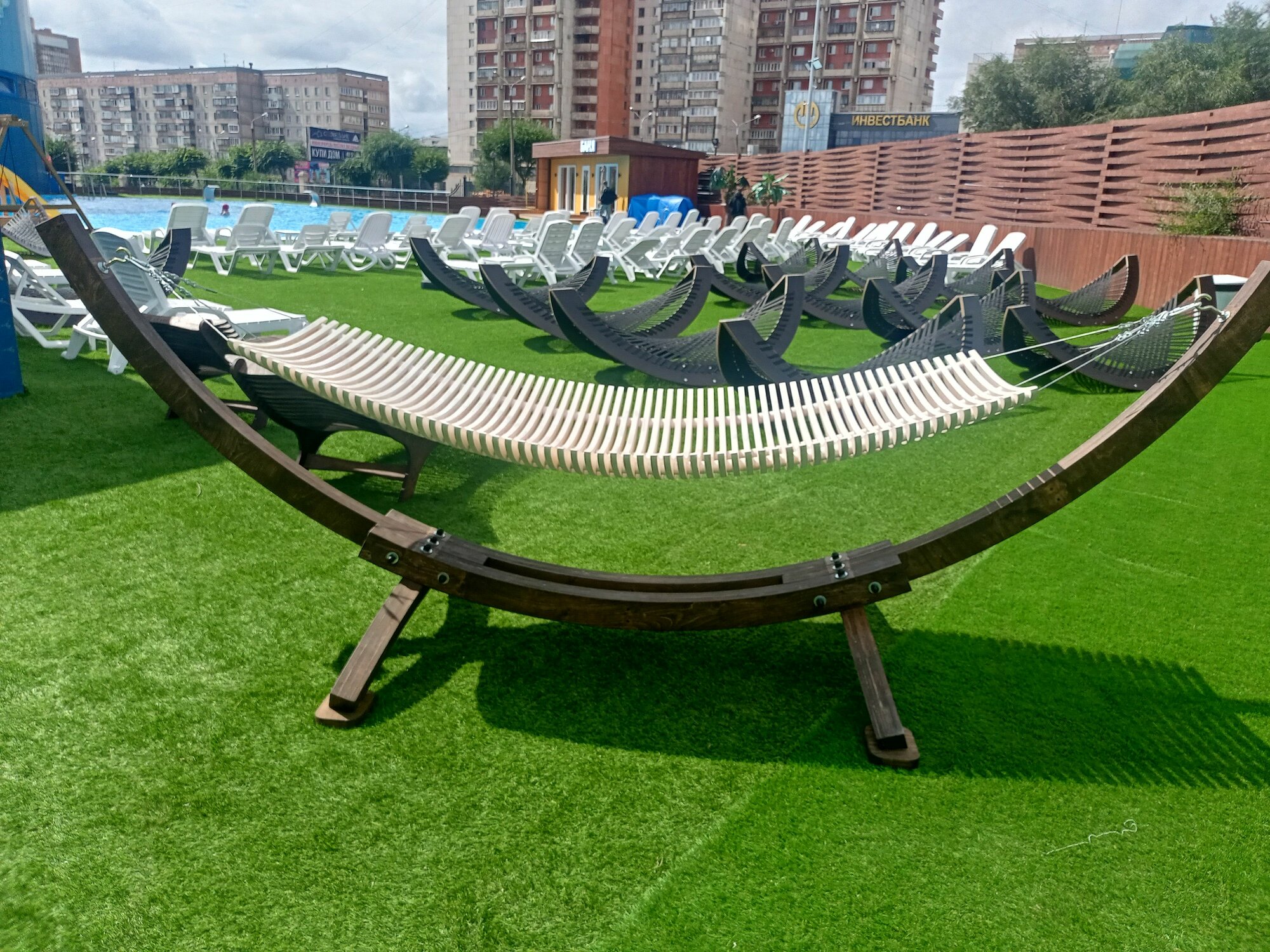 Гамак Arabella без стойки каркаса садовая мебель