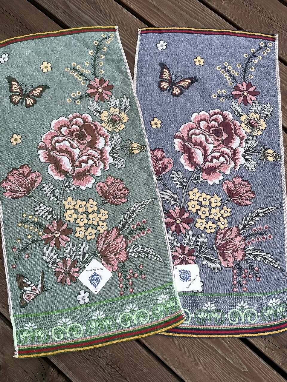 Кухонное полотенце, лён 35х73 см. 2 шт.