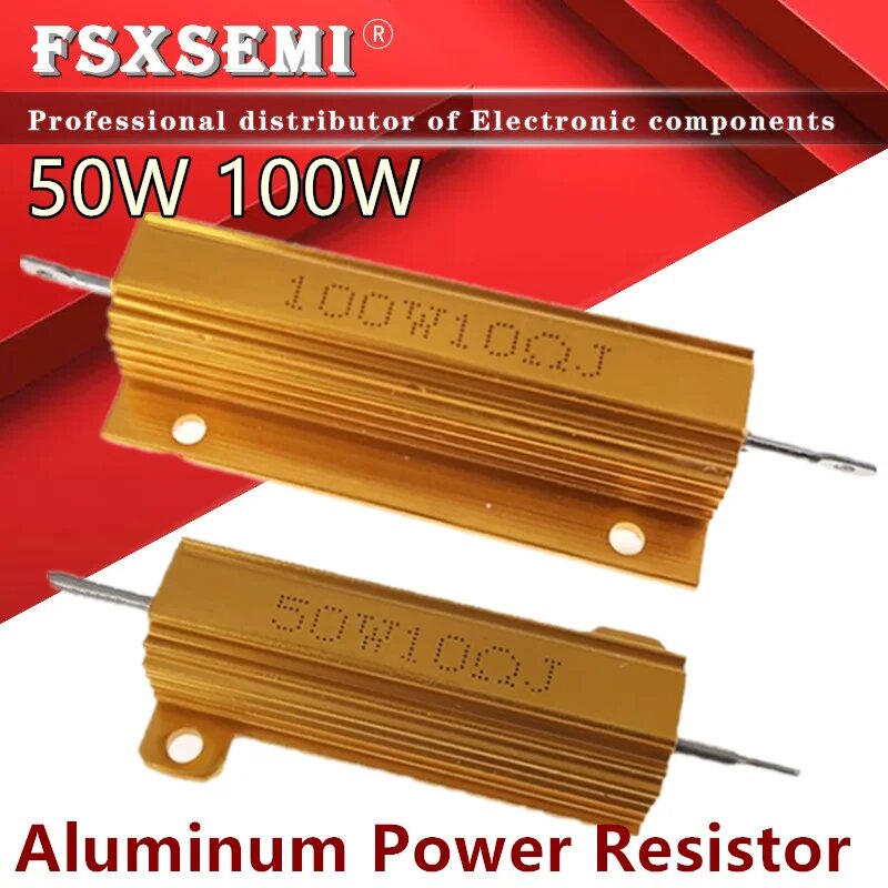 Проволочный резистор FSXSEMI RX24 100W-15K