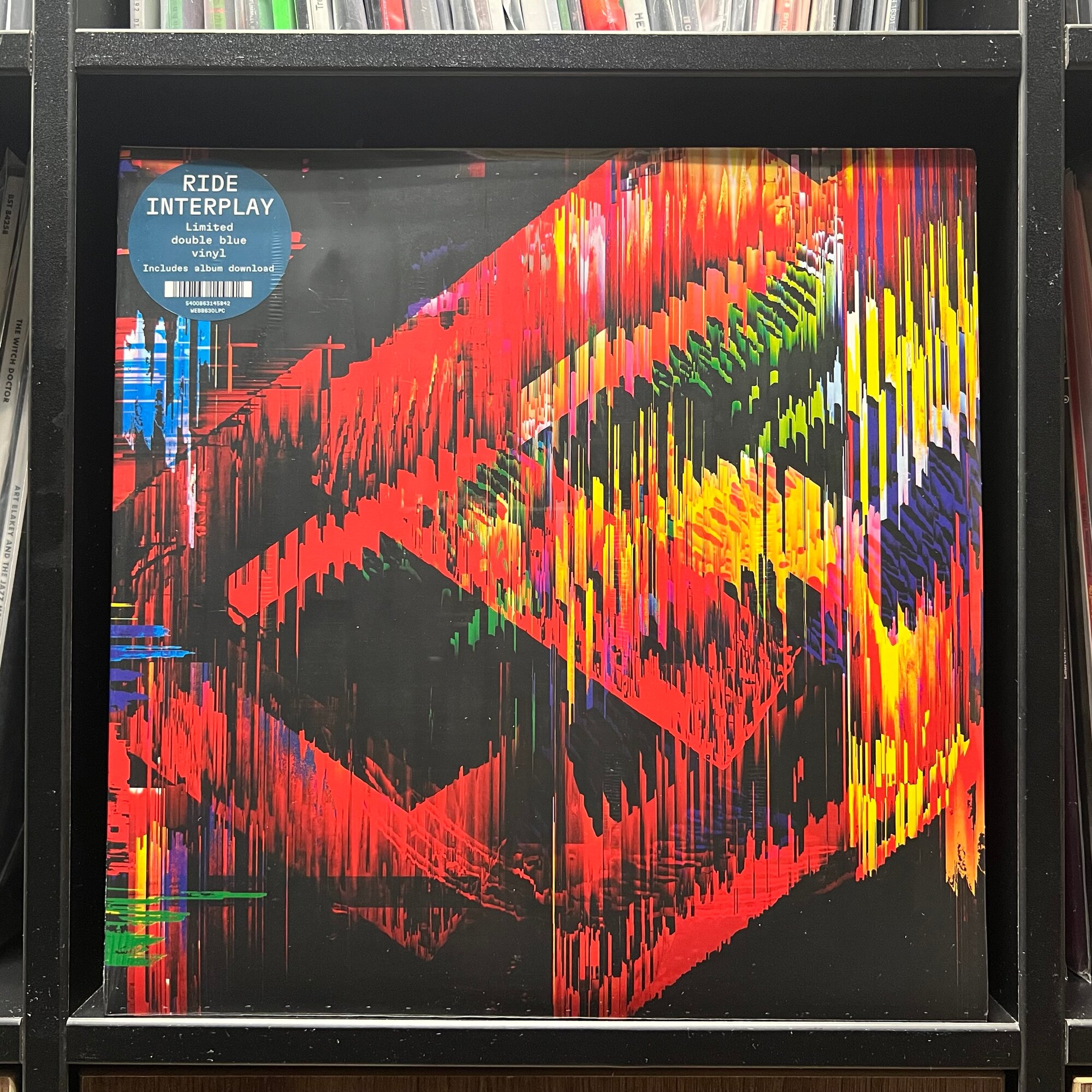 Виниловая пластинка RIDE - Interplay (still sealed, gatefold blue vinyl 2xLP + insert + MP3 download code (indie exclusive)) LP Винил