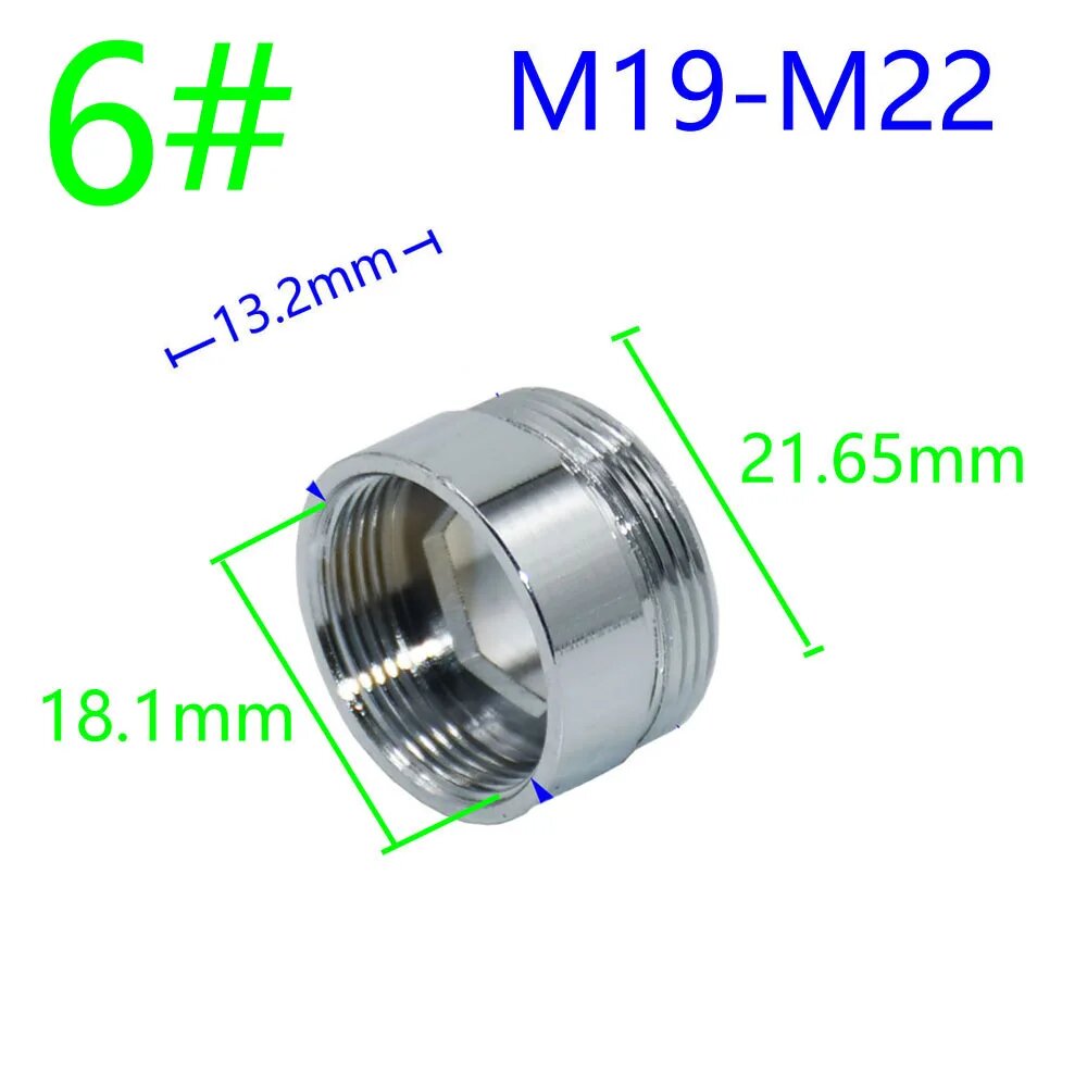 Резьбовой соединитель M19-M22, Цвет: NO 6