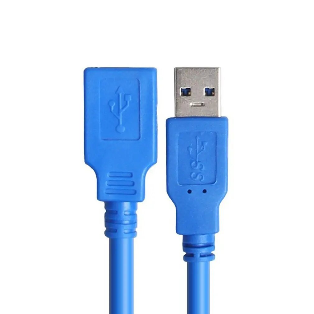 USB 3.0 кабель 1m, синий — фото 1