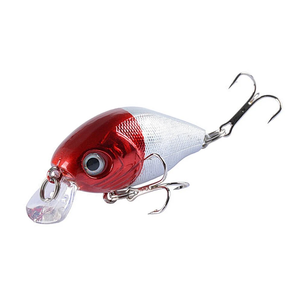 Плавающий воблер DHYJSFDC Crankbait Lure 5.5см 7.1г Красный, 01