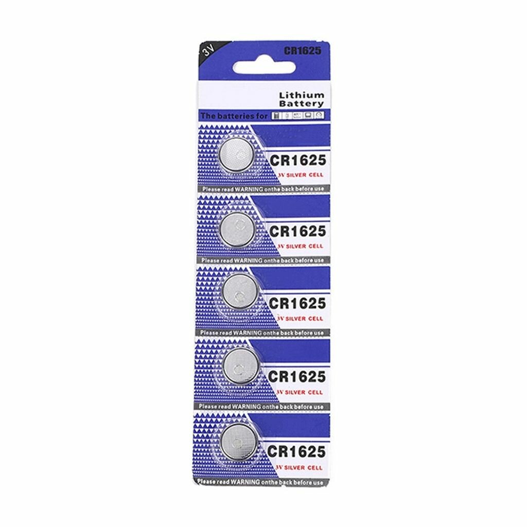 Батарея, CR1625 кнопочная батарея для игрушек с дистанционным управлением - упаковка из 5 штук