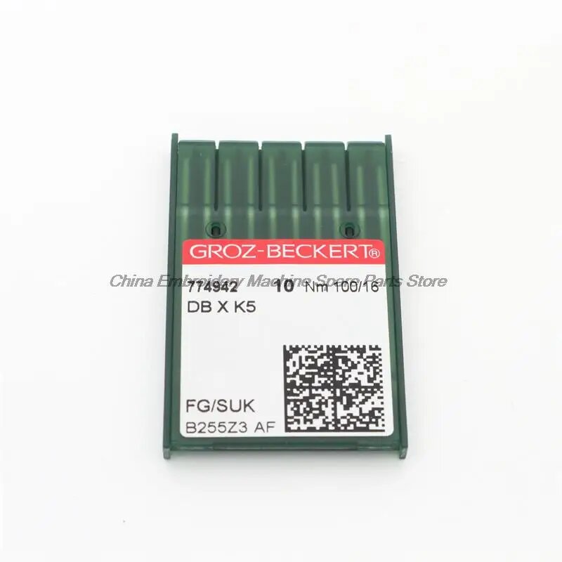Иглы Groz-Beckert DB X K5, 10 шт, 100-16 SILVER
