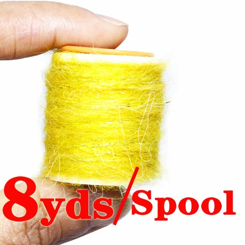 Пряжа для вязания мух Royal Sissi Dirty Bug Yarn Желтый, BY Yellow