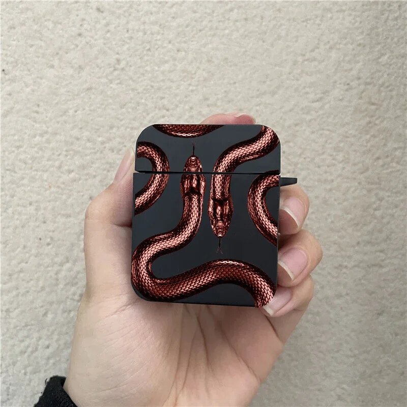 Кожаный чехол для наушников Airpods 1 2 3 Pro For Airpods 4(2024), Style 10