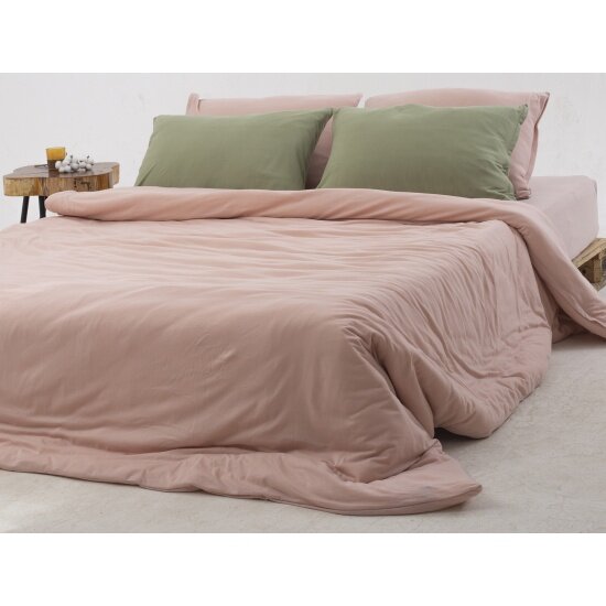 Пододеяльник Kupu-kupu CANDY 172х205, трикотаж, пудровая роза