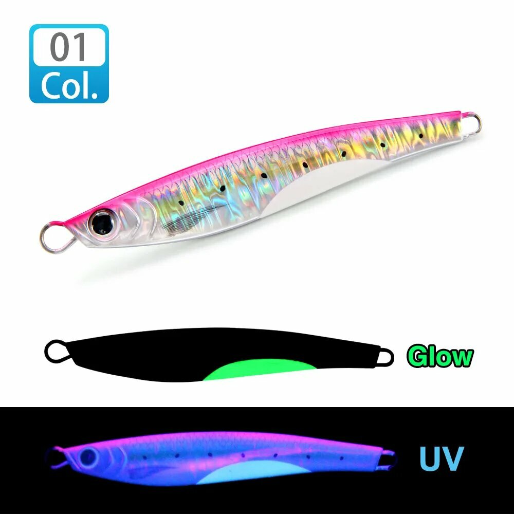 Блесна WEIHAI FSTK Jugulou Casting Jig, COLOR01, 15g