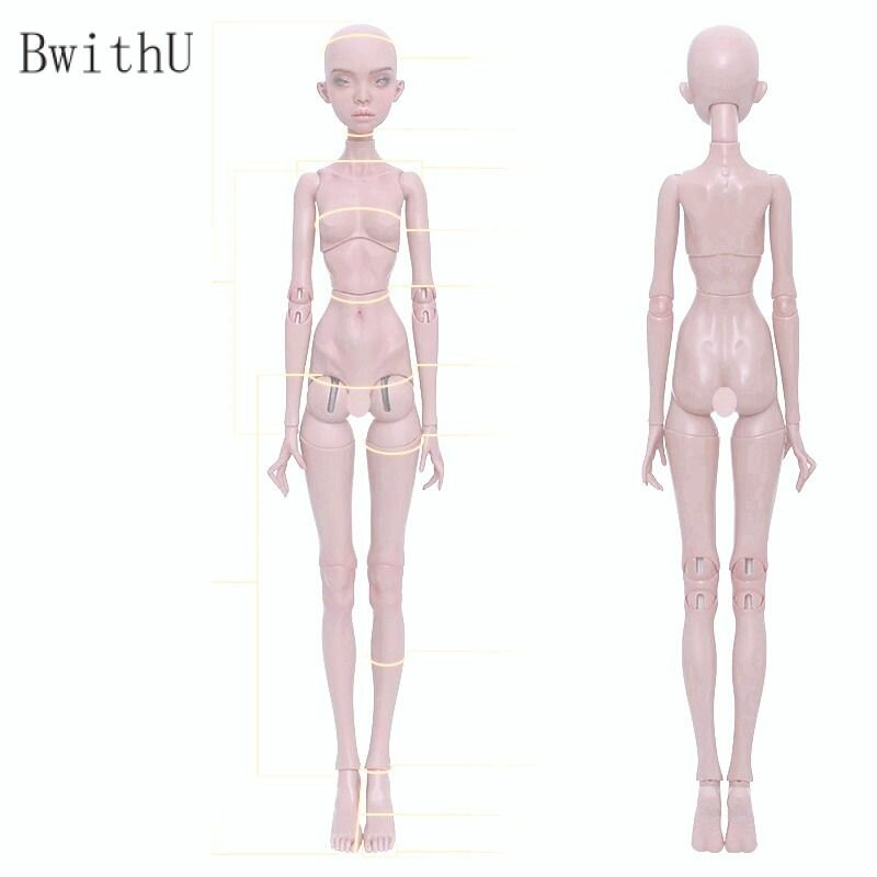 BwithUSky 1 / 4 BJD Кукла Sumul обнаженная кукла с нормальной кожей, без макияжа, без аксессуаров