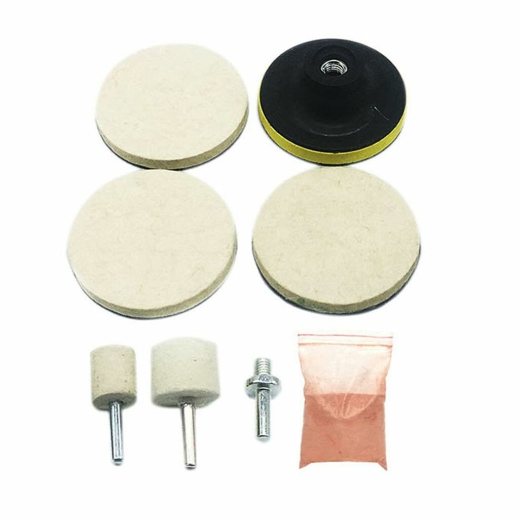 Полировальная насадка с оксидом церия для стекла автомобиля