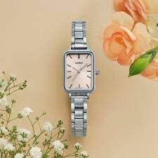 Наручные часы CASIO, серебряный, розовый — фото 1
