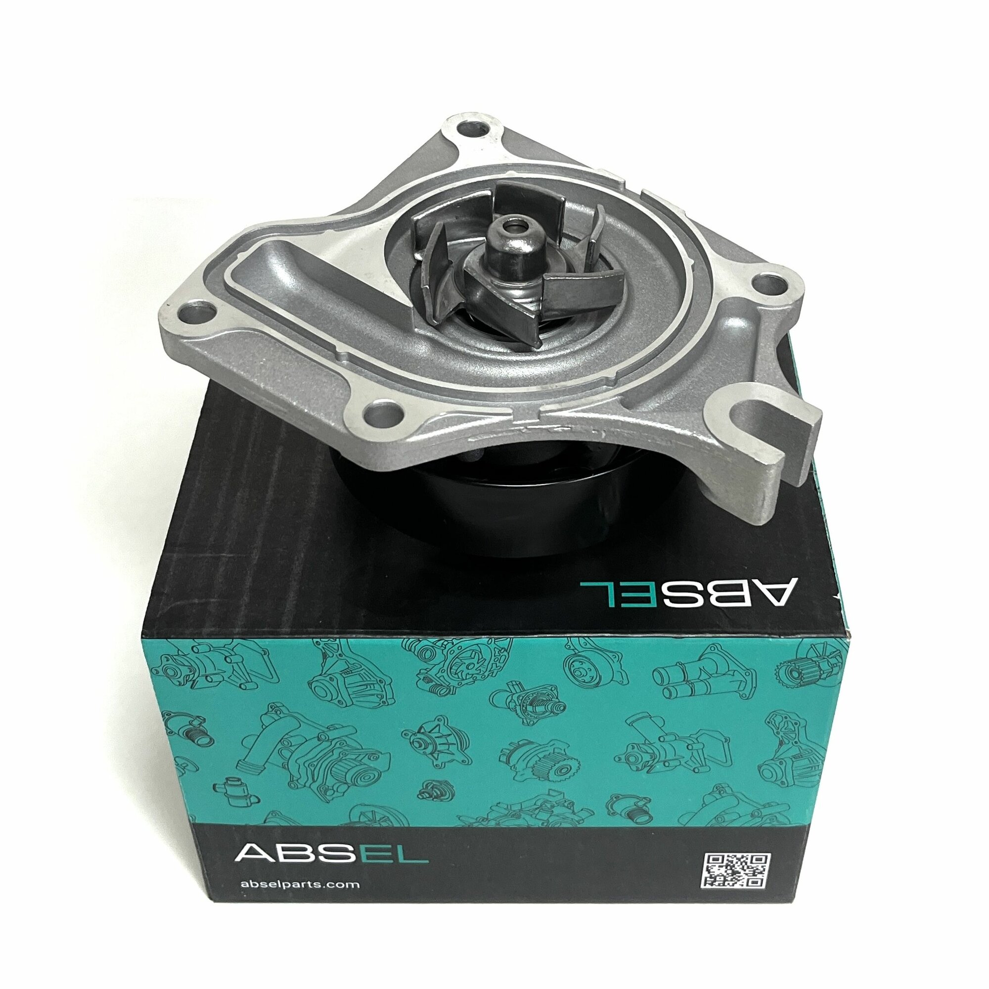 Насос водяной Mazda 2 DE, Mazda3 BK BL BM (Мазда 2 2007-2015, Мазда 3 2003-2019) с двигателями 1.3 ; 1.5 ; 1.6 ABSEL (Помпа)