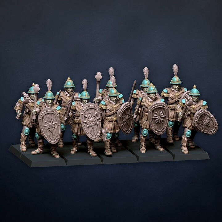 Миниатюра Warhammer Empire Heavy Infantry DL