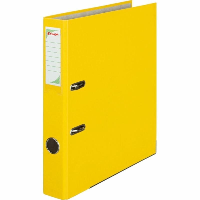 Комус Папка-регистратор, Экономи, 50 мм, желтая
